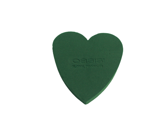 OASIS® Valentine's Heart (L) is a precut heart shaped floral foam ...