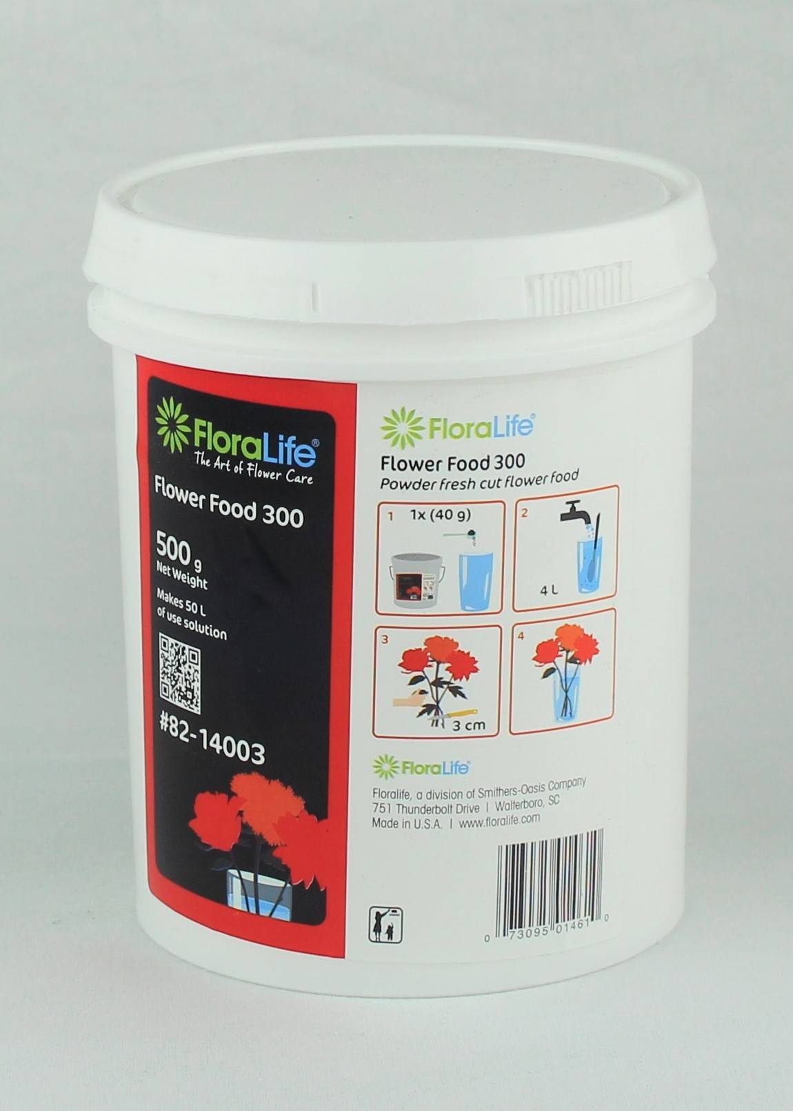 FloraLife Flower Food 300 helps to optimum flowers life. – OASIS ...