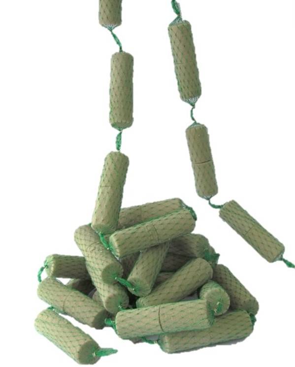 Oasis Garland With Net dry foam is a pre cut cylinder shaped dry floral ...