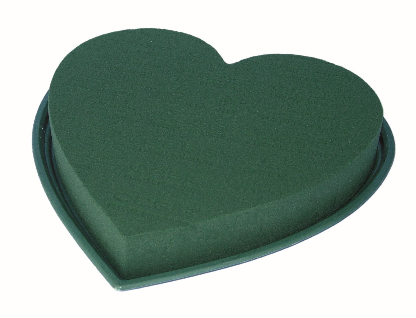 Oasis Solid Heart 30 is a pre cut heart shaped floral foam. – OASIS ...