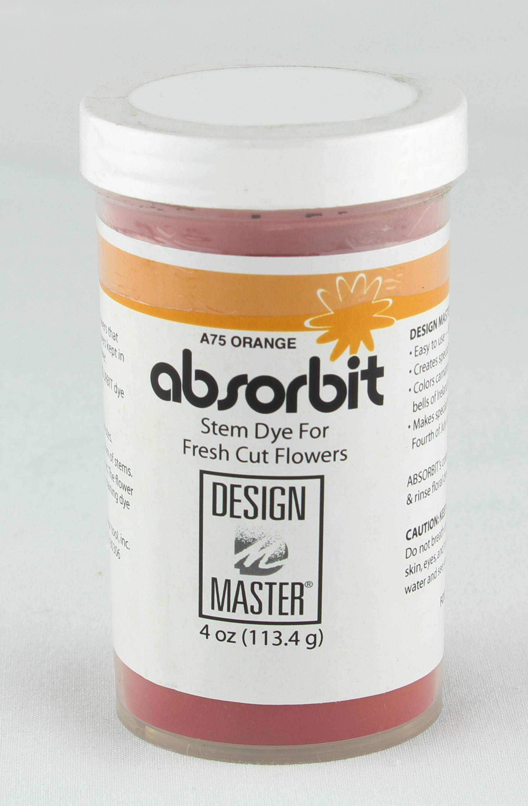 Absorbit Dye is a powder that mixed with water for color flowers ...