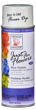 Design Master Just For Flowers Spray provide transparent colour effect ...