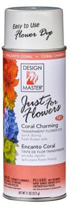 Design Master Just For Flowers Spray provide transparent colour effect ...