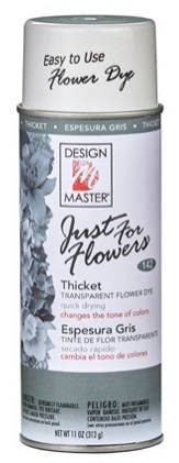 Design Master Just For Flowers Spray provide transparent colour effect ...