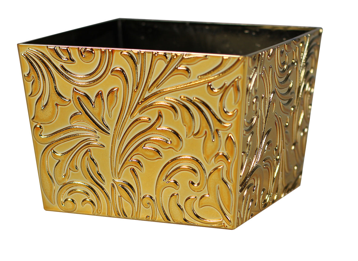 Stylish plastic square bowl for a variety of floral designs and gifts ...