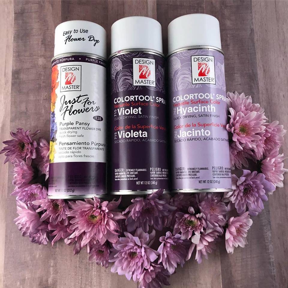 Design Master colortool sprays provide solid colour effect. – OASIS ...