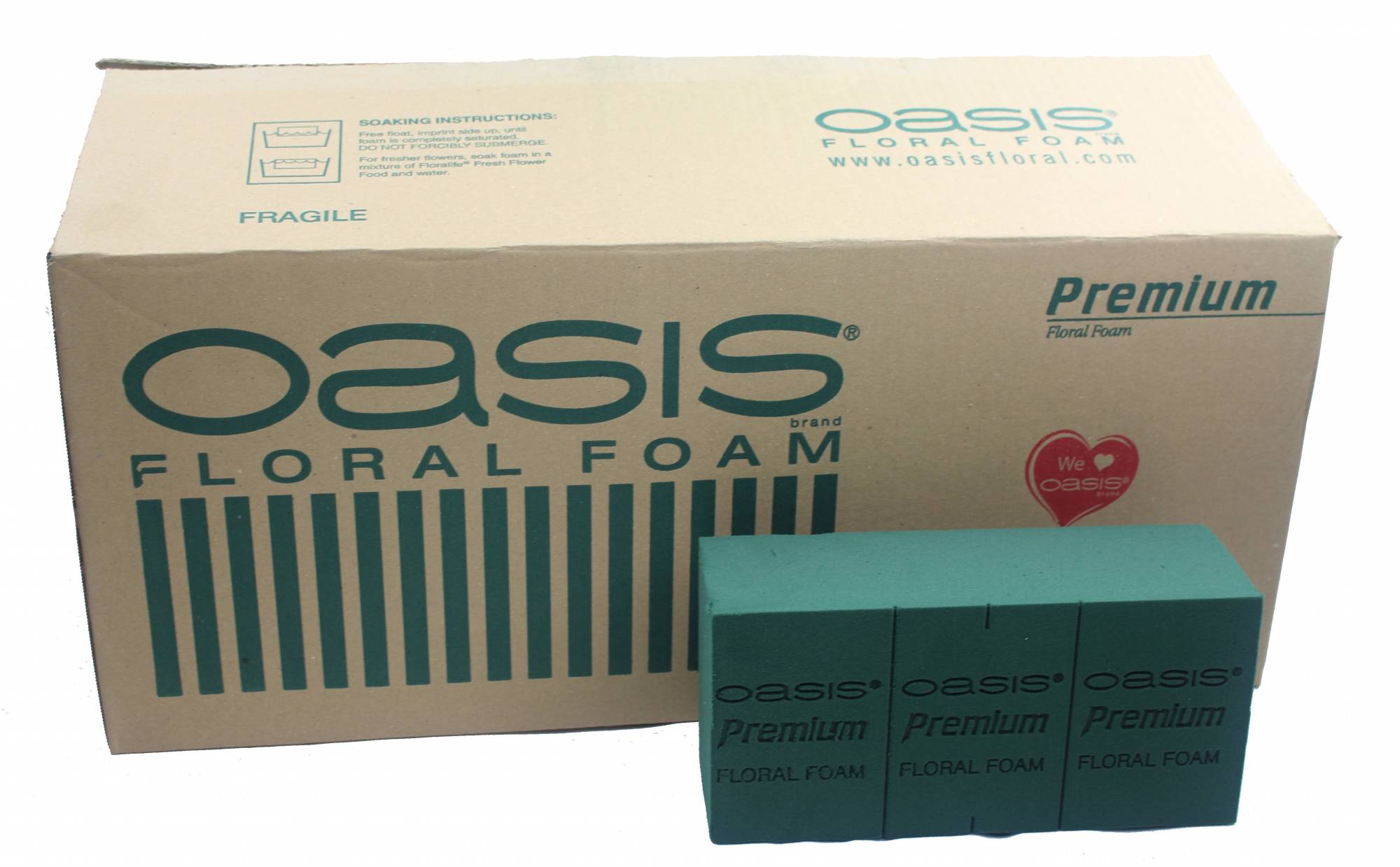 Oasis premium floral foam is suitable for hard stem flowers arrangement ...