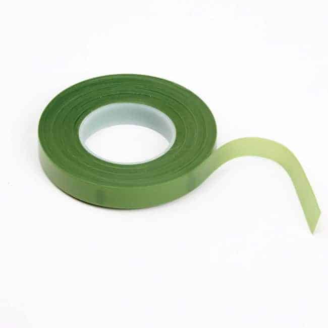 Parafilm joins flower stems together with a lightweight adhesive tape ...
